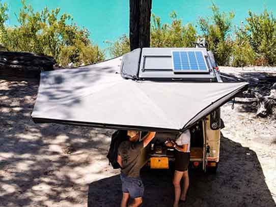 Jeep Wranglers with Height and Support Pole Challe - 171 outdoor